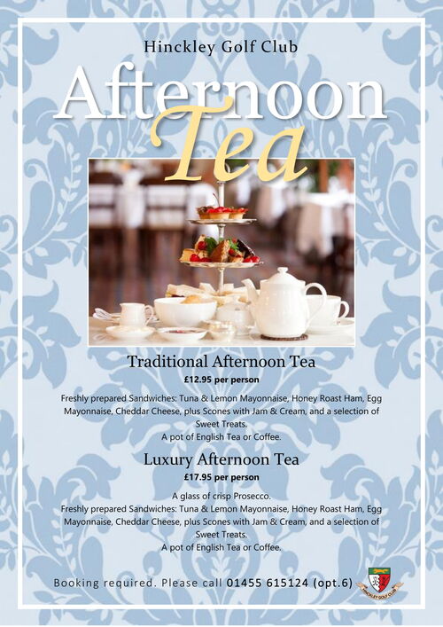 Afternoon Tea :: Afternoon Tea at Hinckley Golf Club
